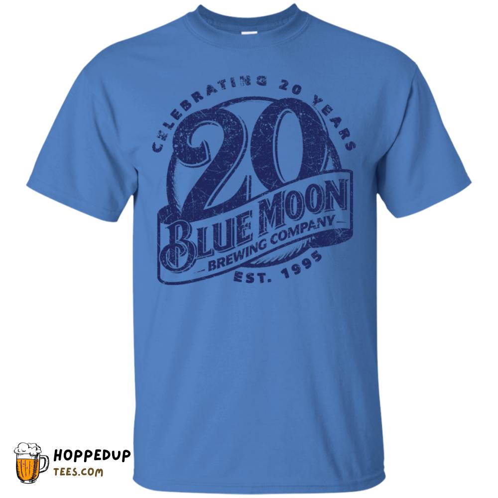 Blue Moon Beer Label